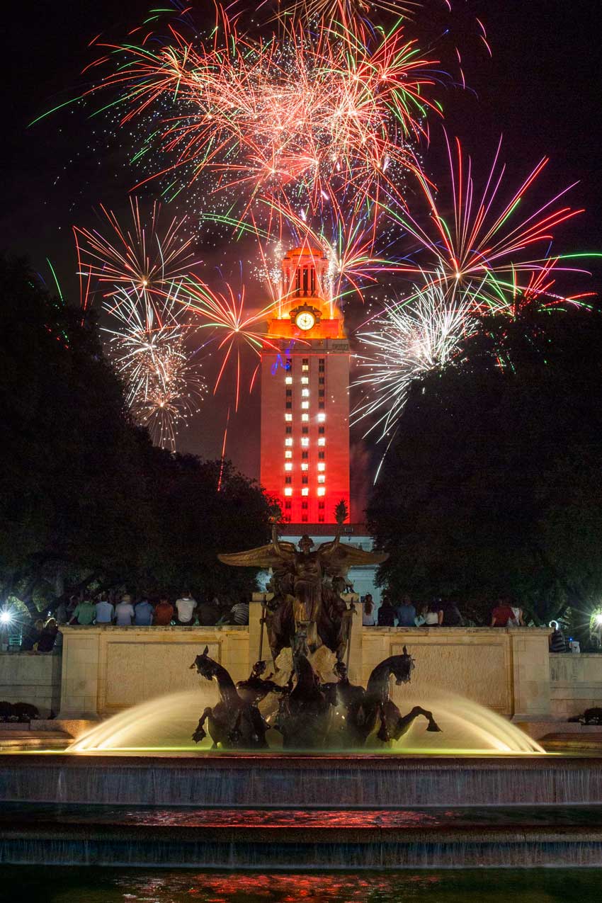 Tower Shines for Class of 2015 - UT Austin News - The University of ...