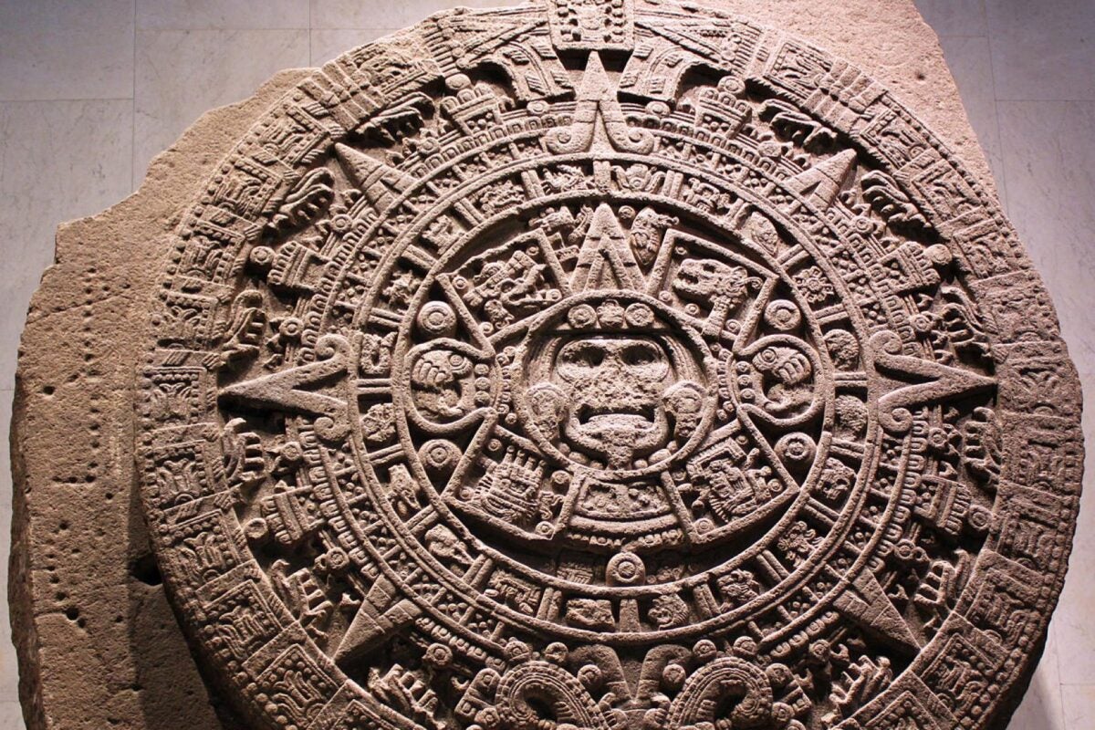 New Interpretation for Aztec Sun Stone Shows It Is a Named Portrait ...