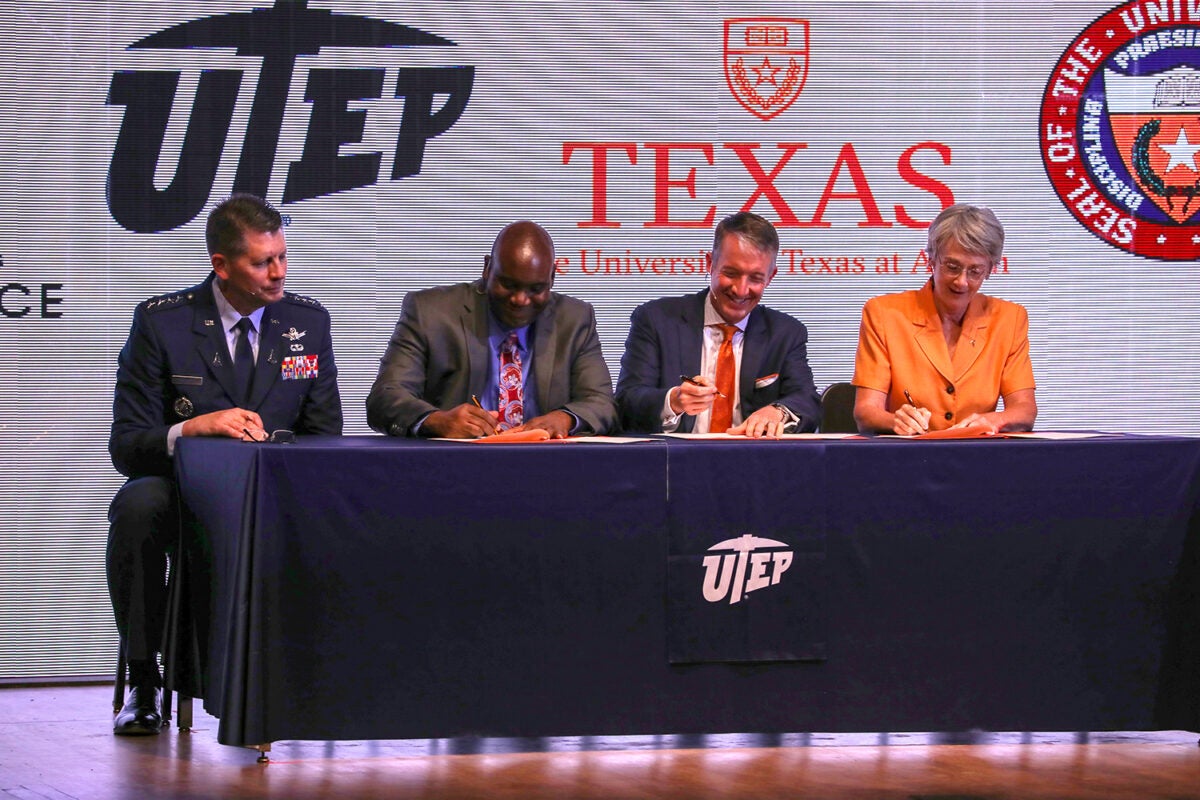 UTEP, UT Austin, UT System Join U.S. Space Force Partnership - UT ...