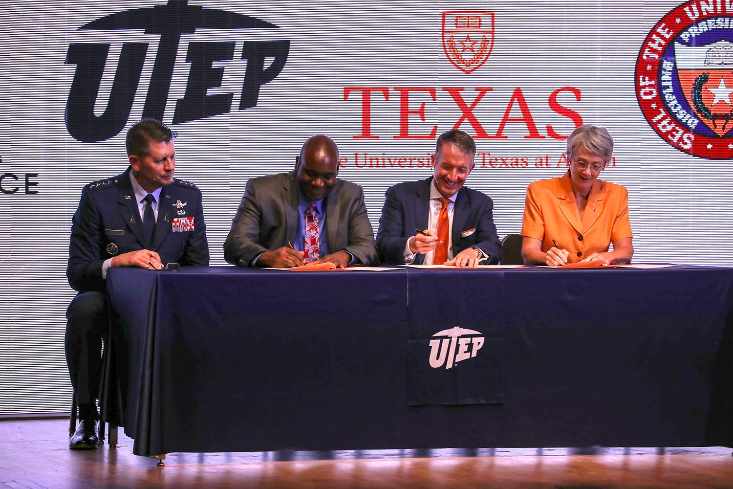 UTEP, UT Austin, UT System Join U.S. Space Force Partnership - UT ...
