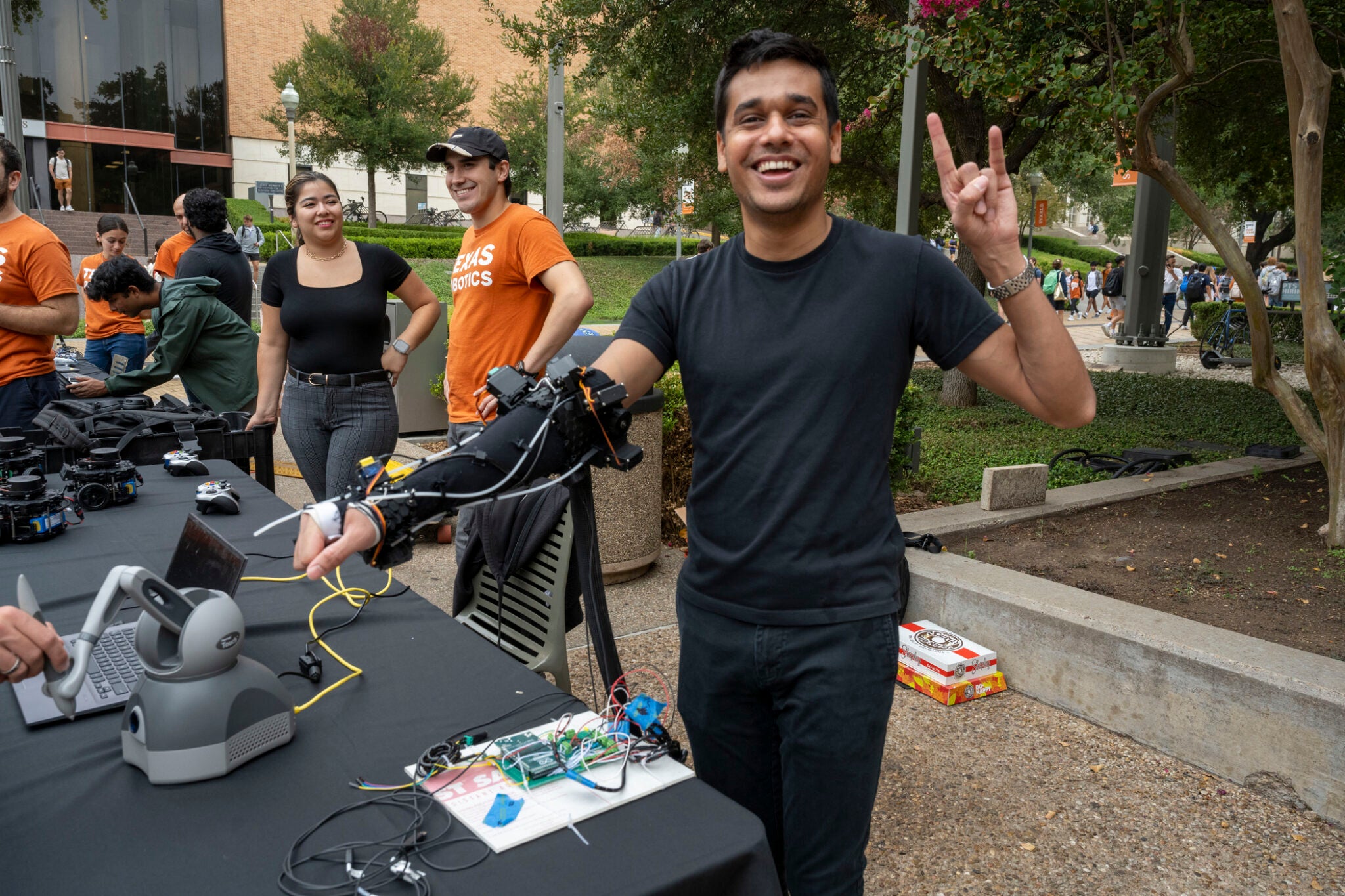 Students and Faculty Parade Their Robots Through Campus - UT Austin ...