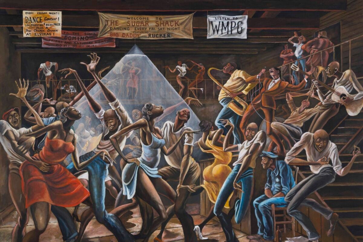 Ernie Barnes’ Iconic Painting ‘The Sugar Shack’ Comes to UT - UT Austin ...