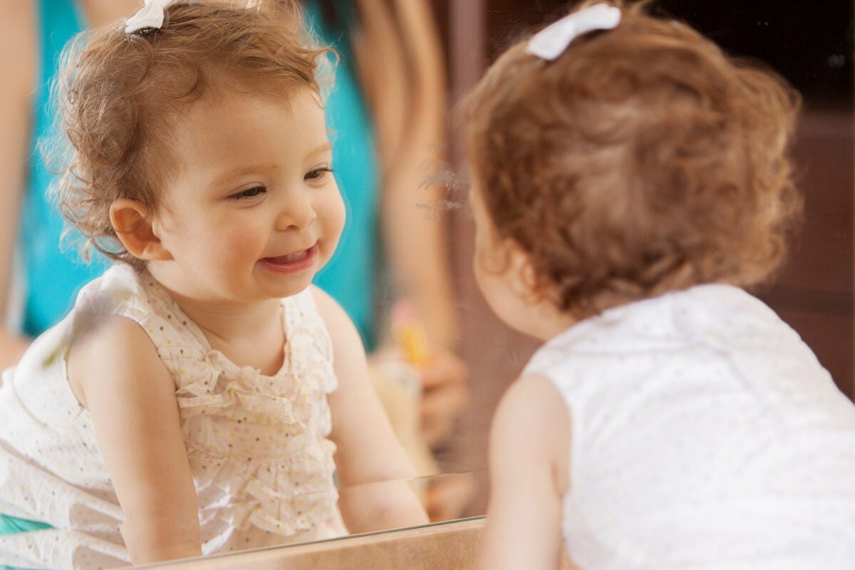 First Recognition of Self in the Mirror Is Spurred by Touch - UT Austin ...