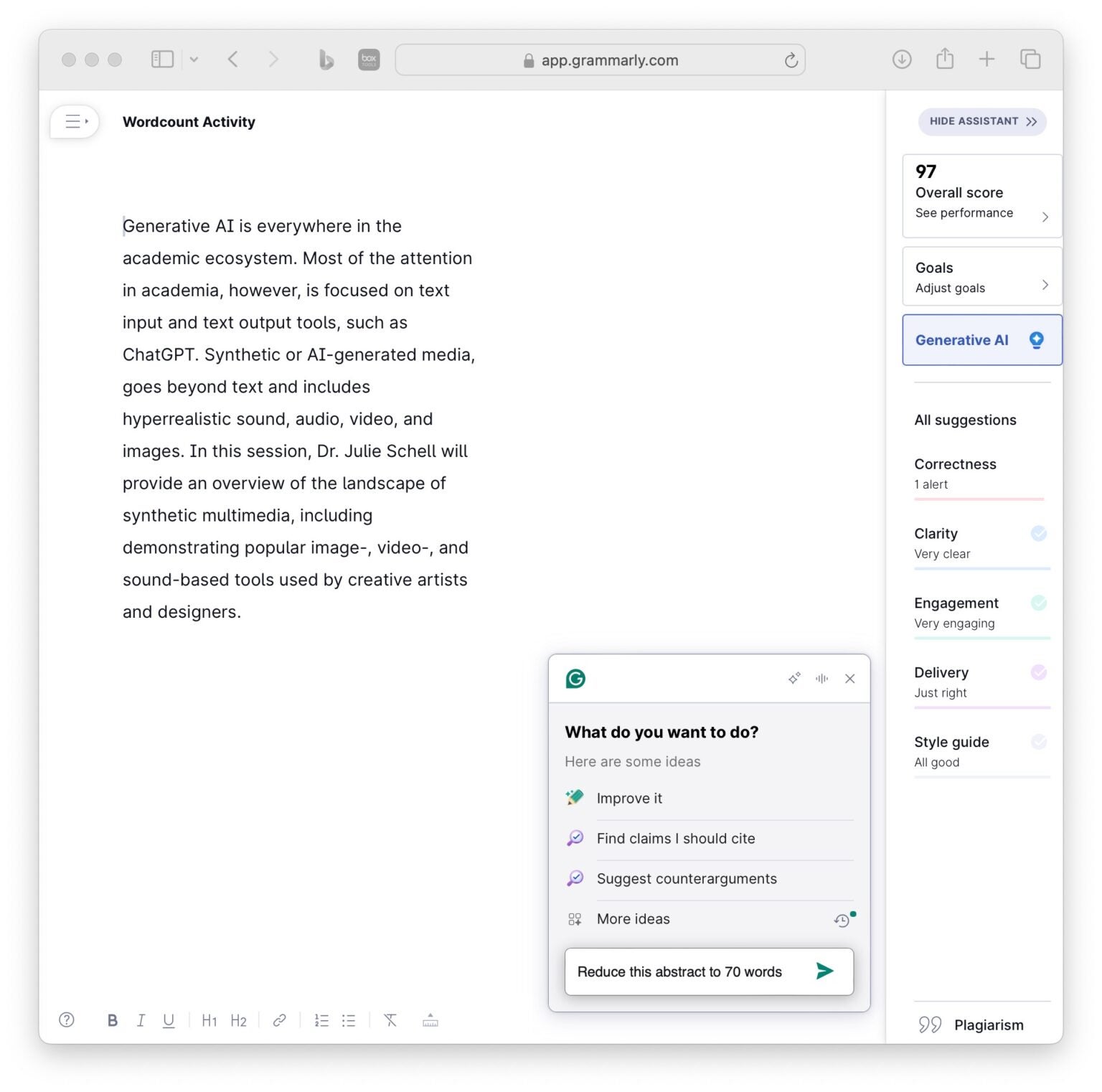 UT Partners With Grammarly to Guide Effective Generative AI Use in ...
