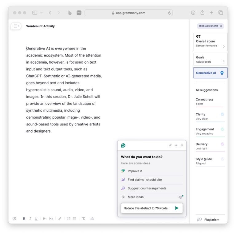 UT Partners With Grammarly to Guide Effective Generative AI Use in ...