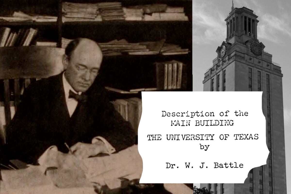 Dr. Battle’s Tower - UT Austin News - The University of Texas at Austin
